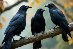 Seeing 3 Crows Spiritual Meaning - Essence Of Symbols